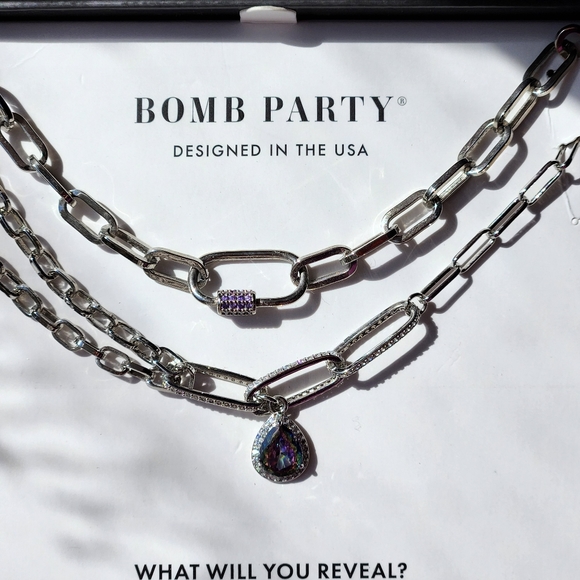Jewelry | Bomb Party Luxe Layers Lets Go Girls | Poshmark